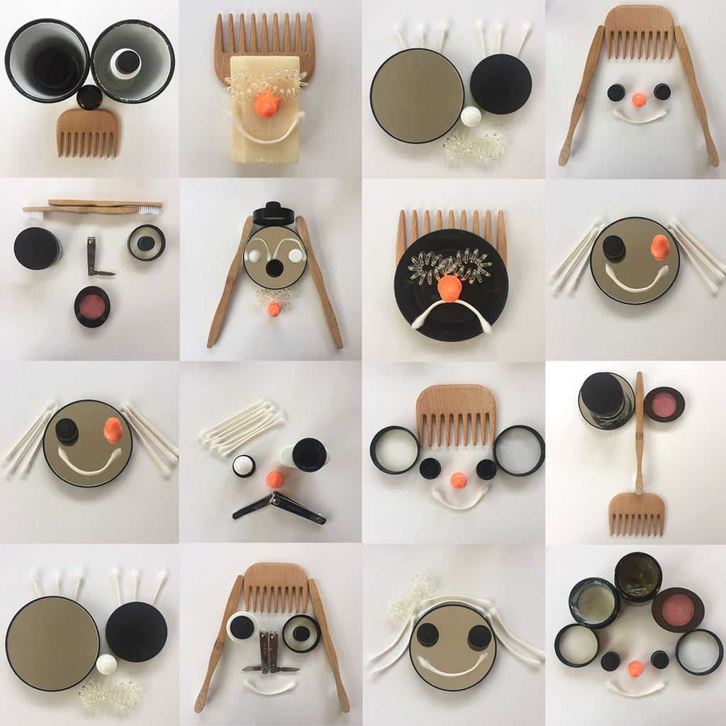 Make A Face from things in the Bathroom! – Blabla Kids