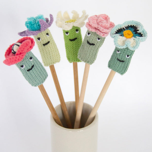 Finger Puppet Flower (set of 5) – Blabla Kids