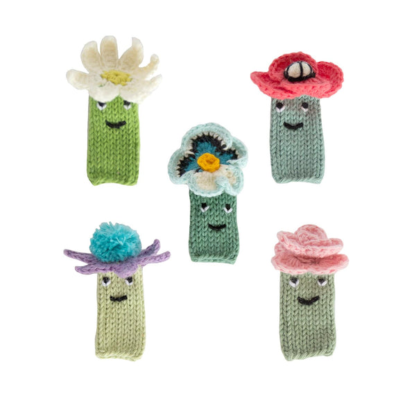 Finger Puppet Flower (set of 5) – Blabla Kids