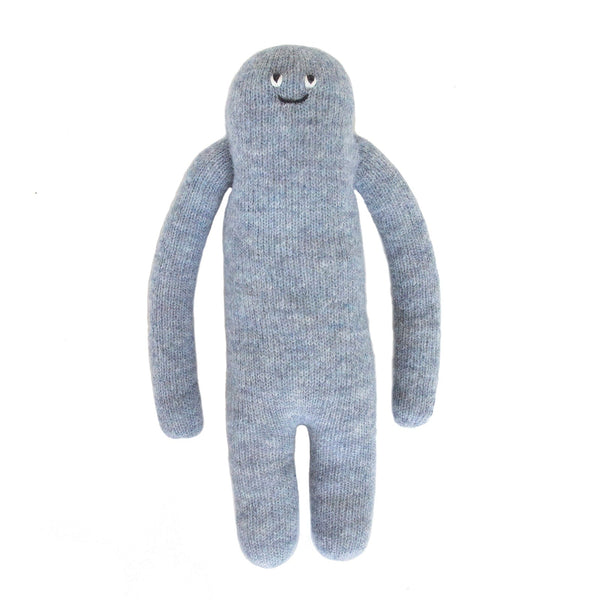 Whoop Dee Doo Yippee blue – Hand Knit Stuffed Animal Doll – Blabla Kids
